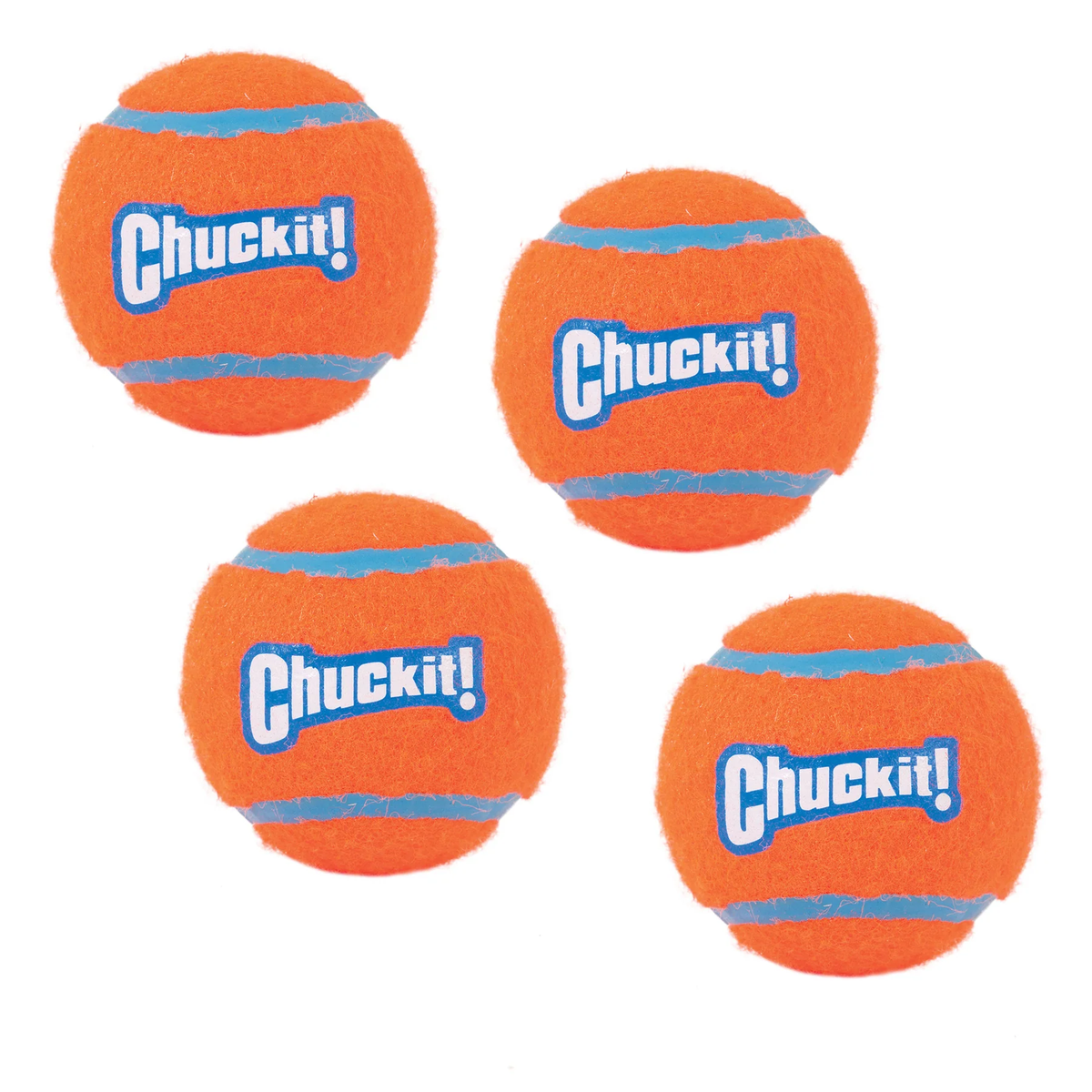 Chuck It Tennis Ball 4pk MEDIUM – InstaBark