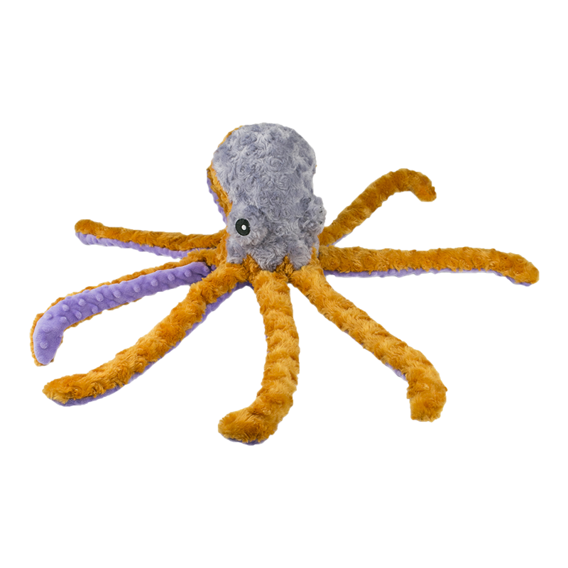 Tall Tails Octopus with Squeaker Plush Dog Toy 14" – InstaBark